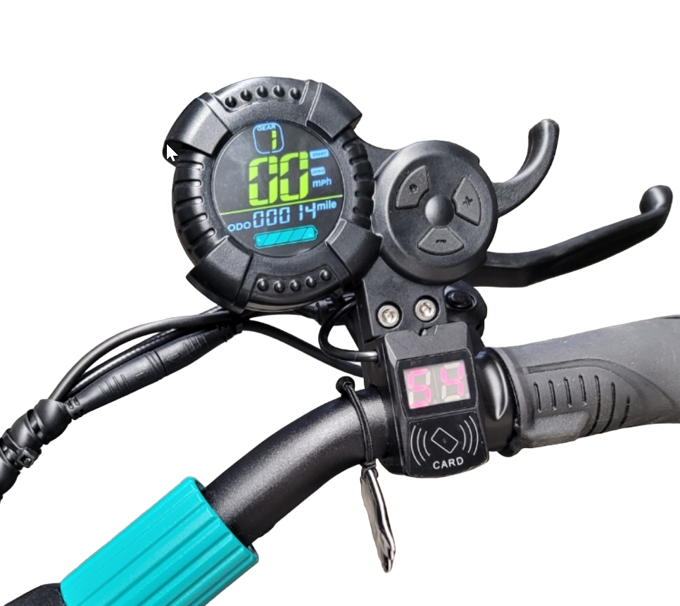 VSETT LCD Display Throttle and NFC Card Reader – Alien Rides